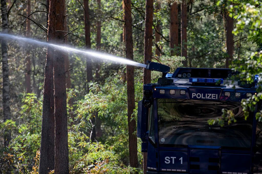 Brand auf dem Sprengplatz Grunewald: Polizei schließt Fremdverschulden aus