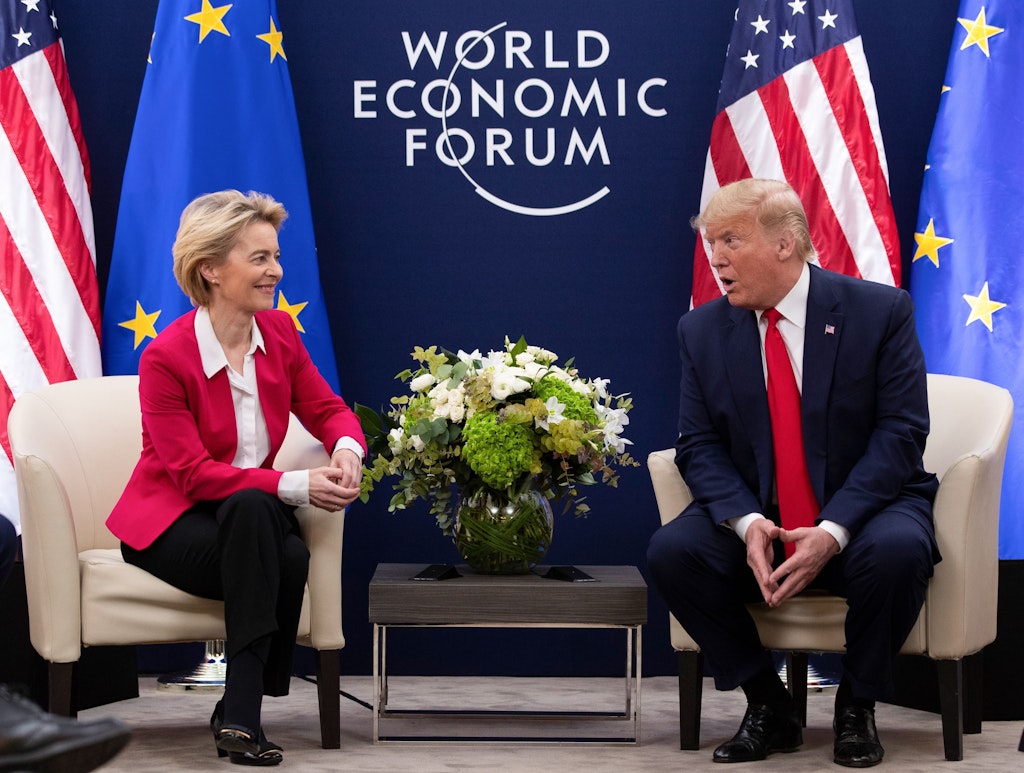 Handelsstreit: Von der Leyen kündigt Treffen mit Trump an